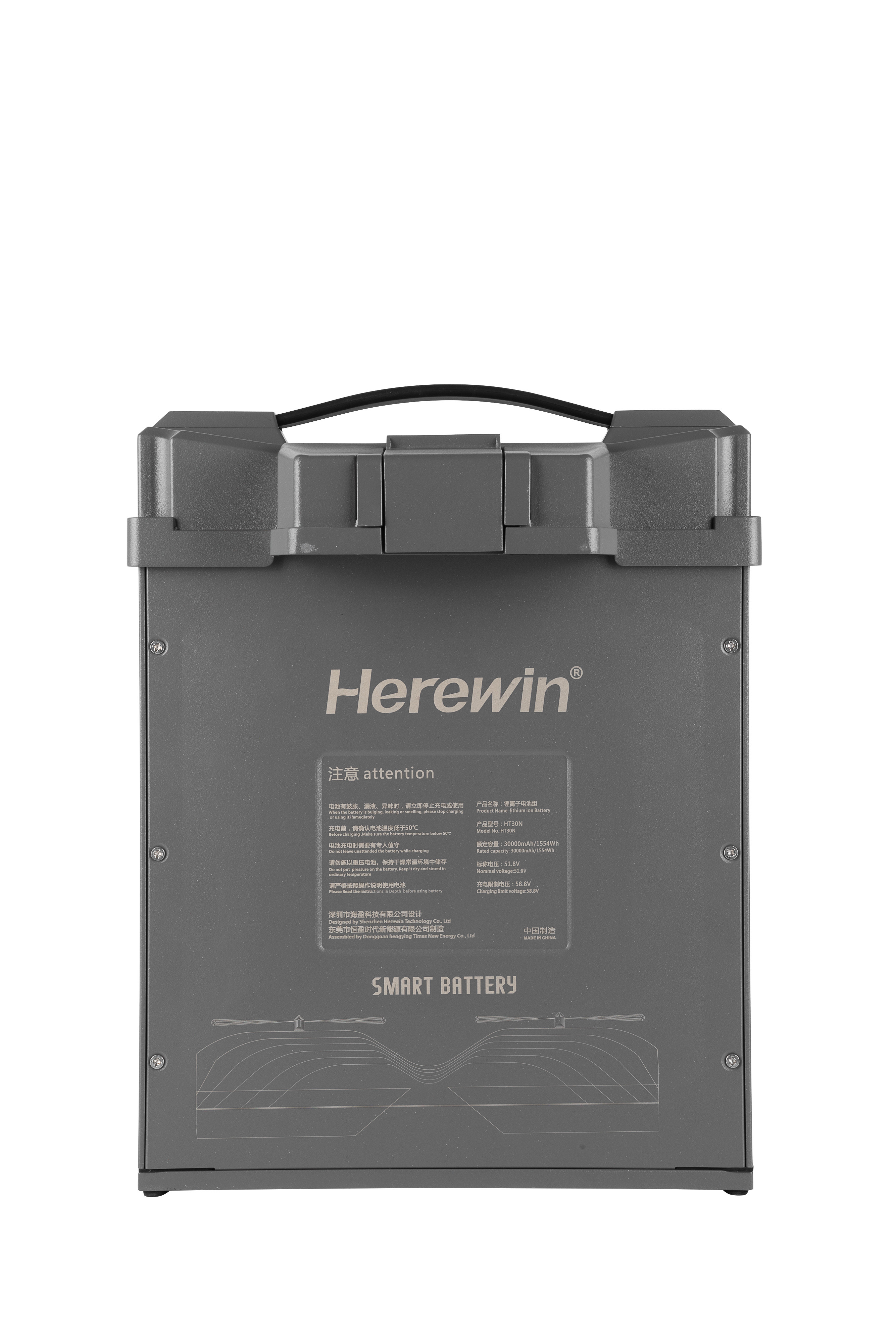 High Safty And Performance Herewin Semi Solid State Battery 14S 51.8V ...